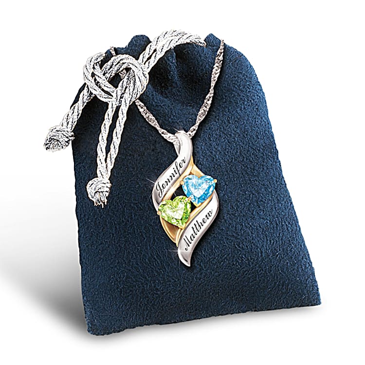 Bradford exchange birthstone necklace store