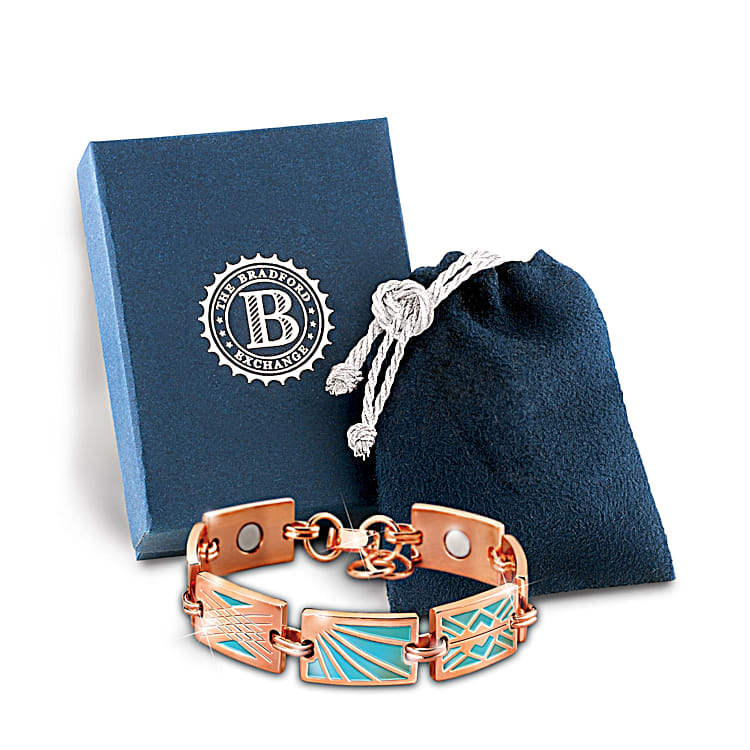 Bradford exchange copper healing bracelet store