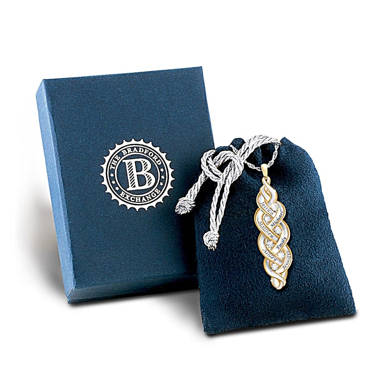 Bradford exchange family tree necklace store