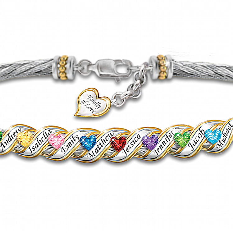 Bradford exchange birthstone bracelet store