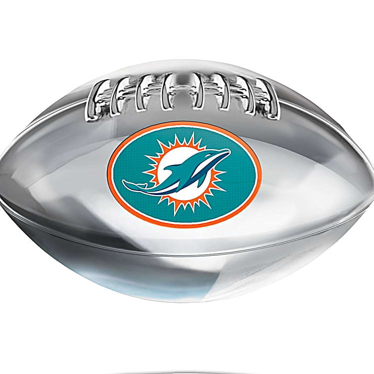 Miami Dolphins NFL Levitating Football