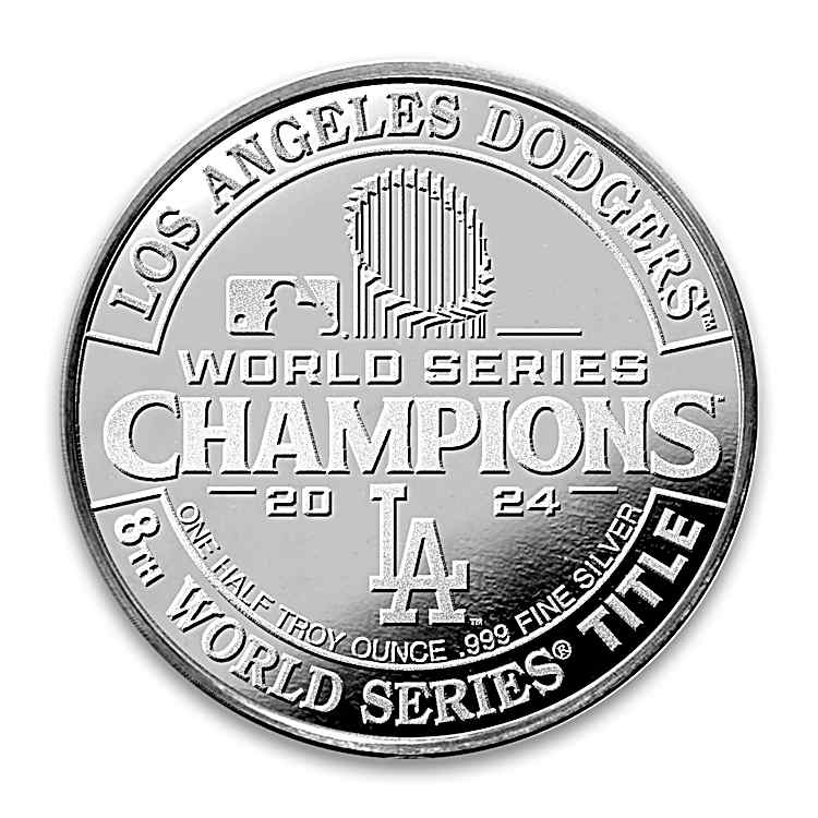 2024 MLB World Series Los Angeles Dodgers 99.9% Silver Coin 2024 MLB World Series Los Angeles Dodgers 99.9% Silver Coin