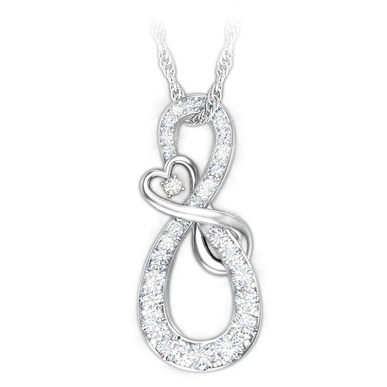 Mother daughter infinity necklace store