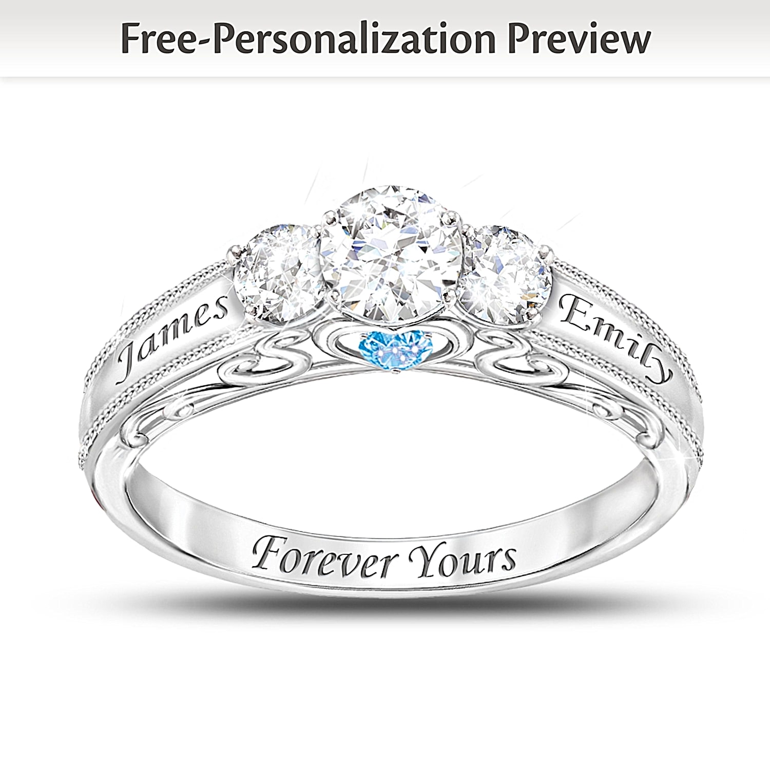 Bradford exchange promise rings store