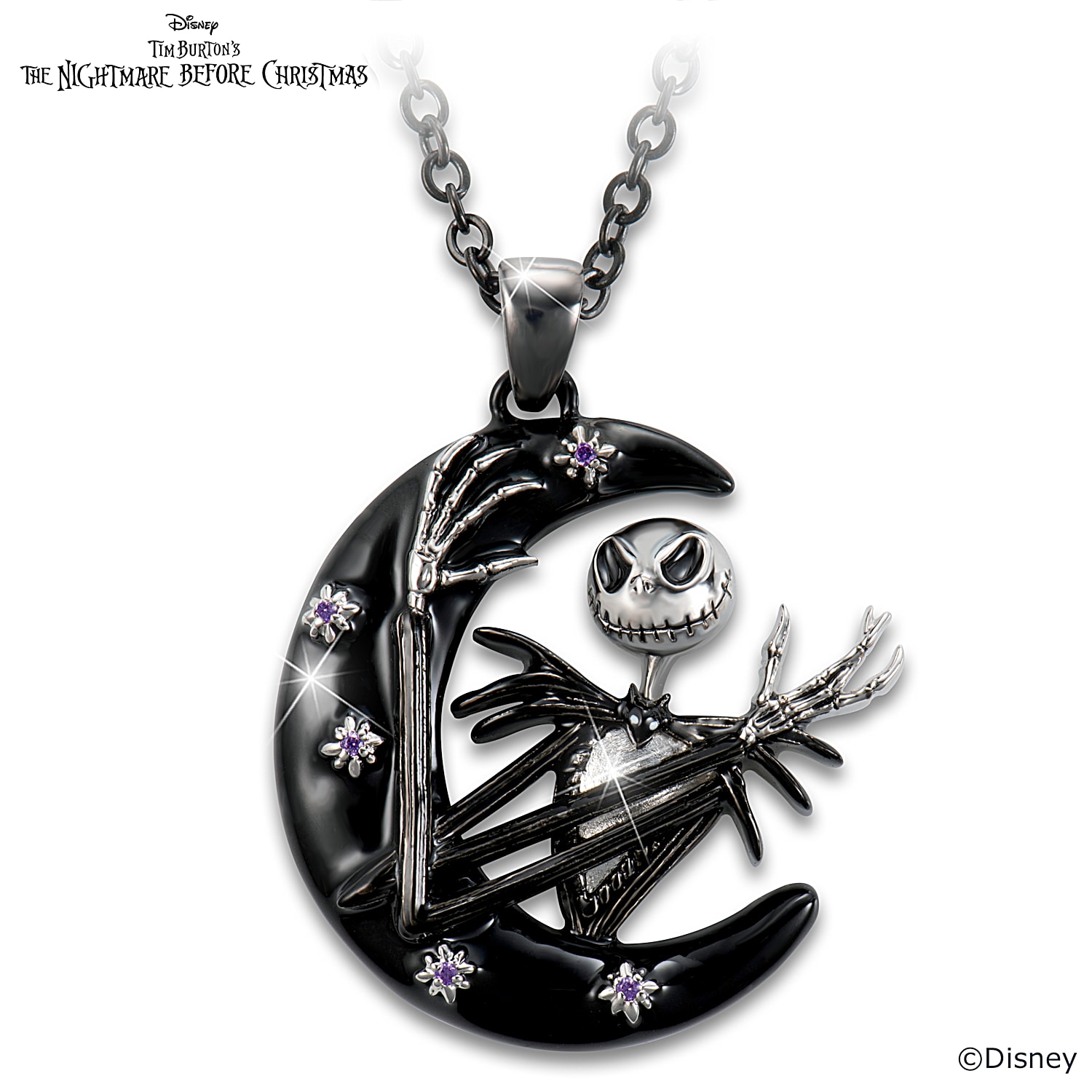 Disney Jack Skellington Moonlight Madness Pendant Necklace