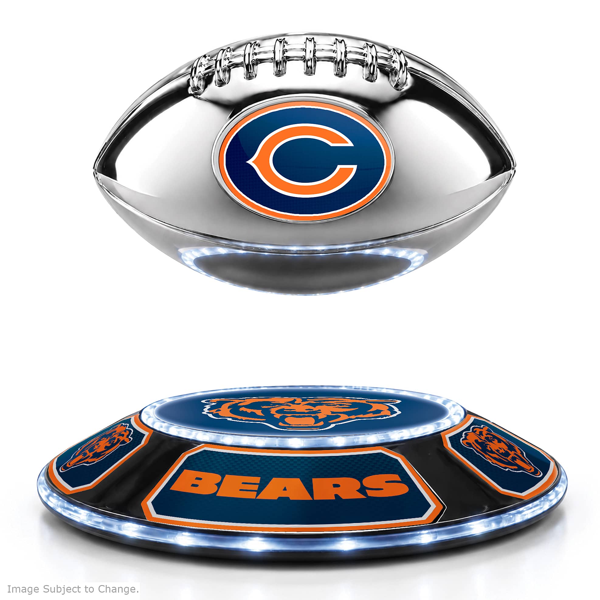 Chicago Bears NFL Levitating Football
