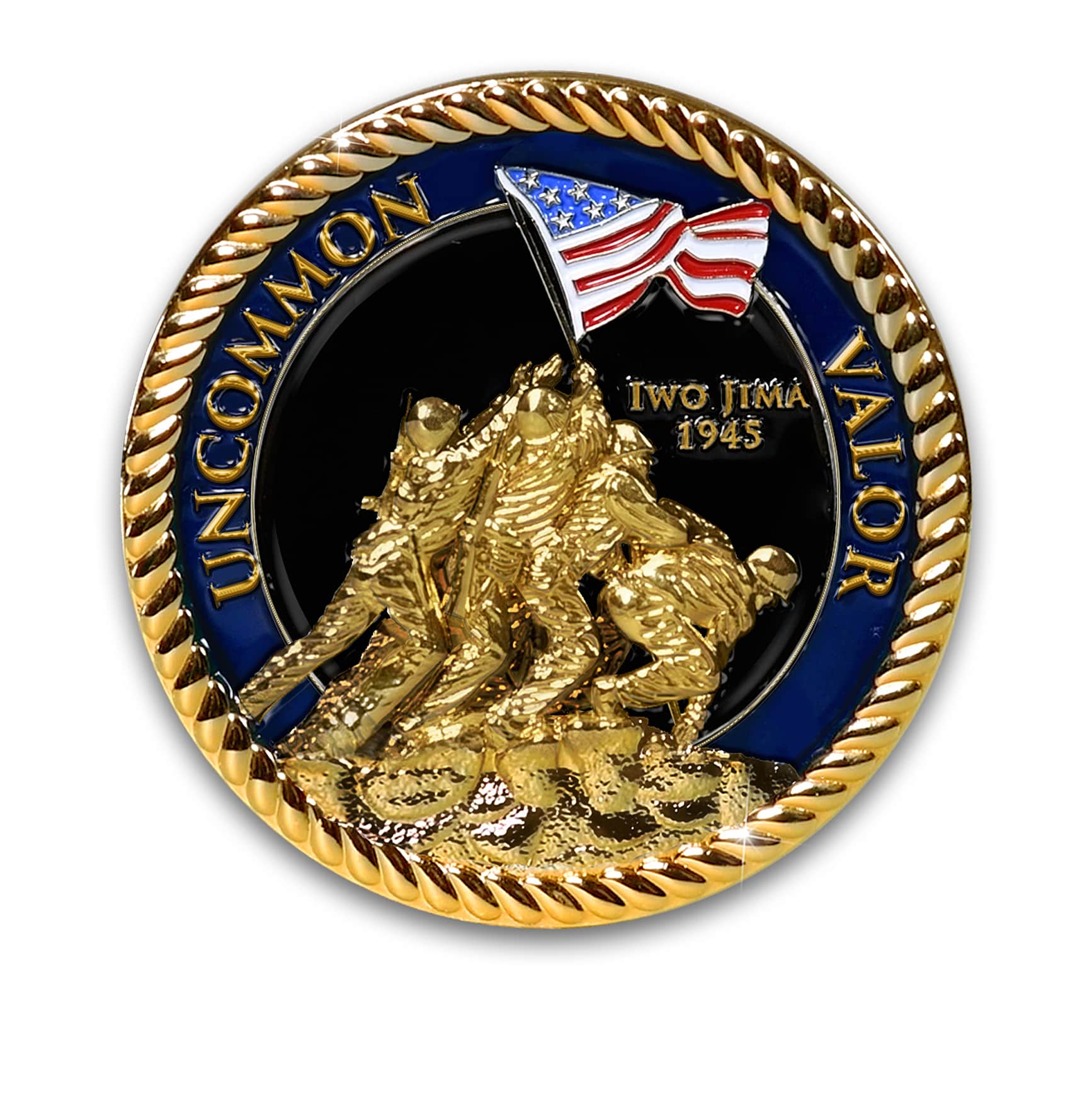 USMC Official Commemorative Challenge Coin Collection With Glass ...