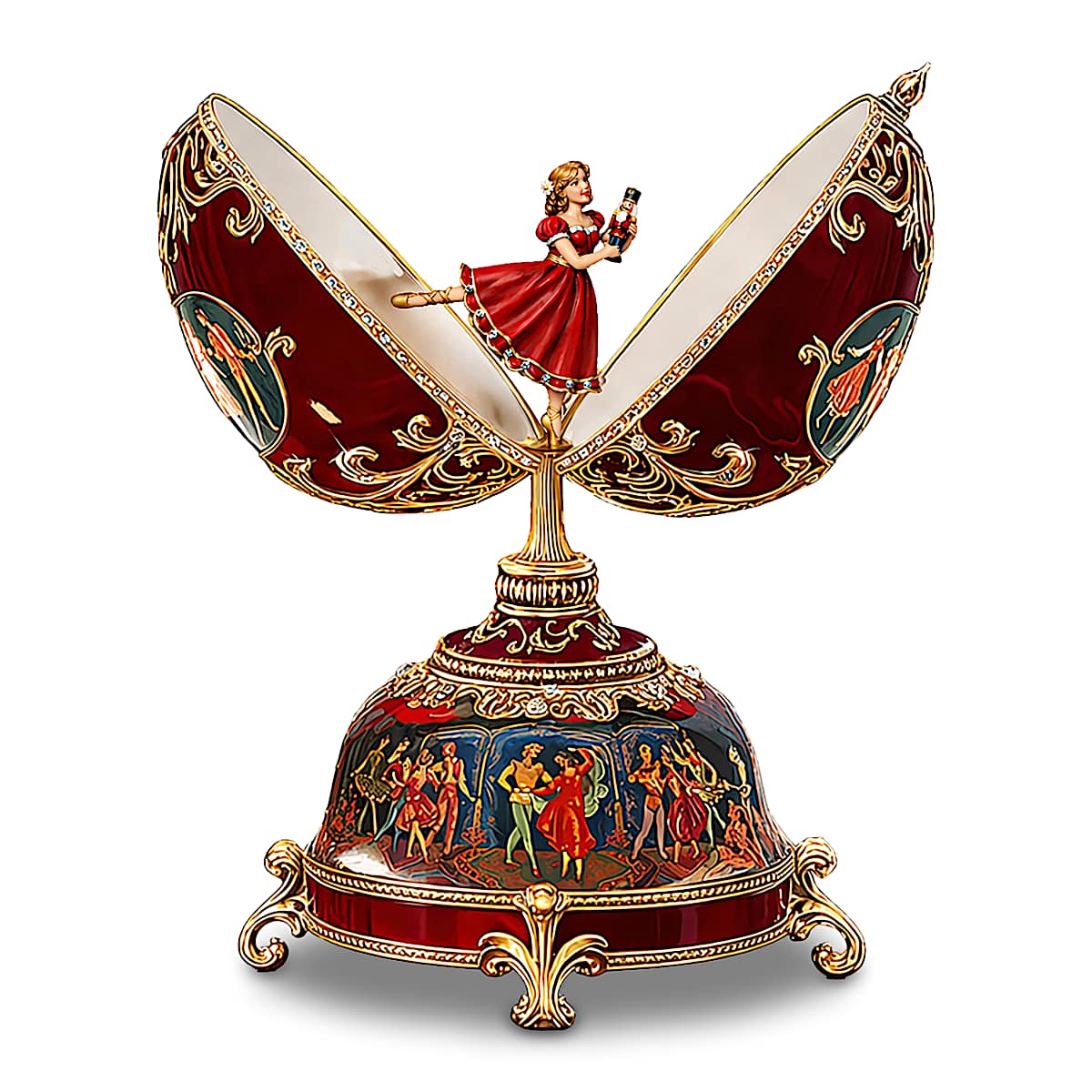 Clara And The Nutcracker Egg Music Box – The Bradford Exchange