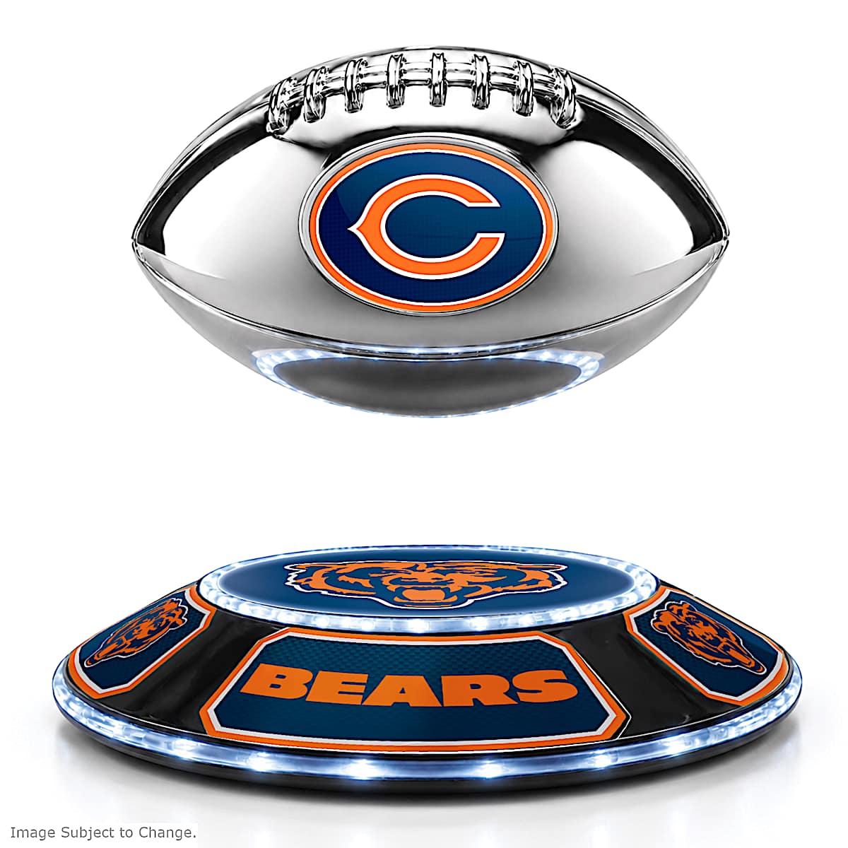 Chicago Bears NFL Levitating Football