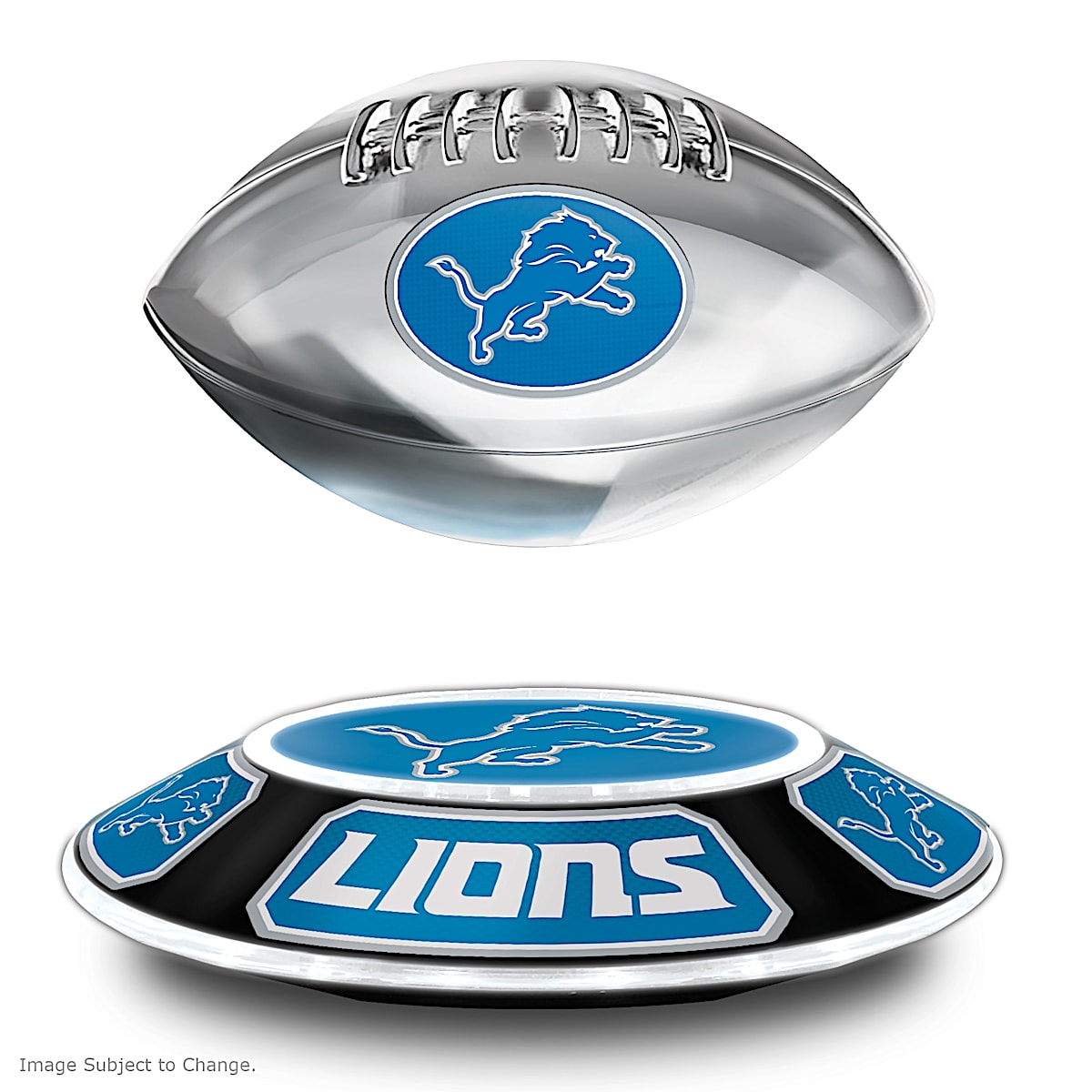 Detroit Lions NFL Levitating Football