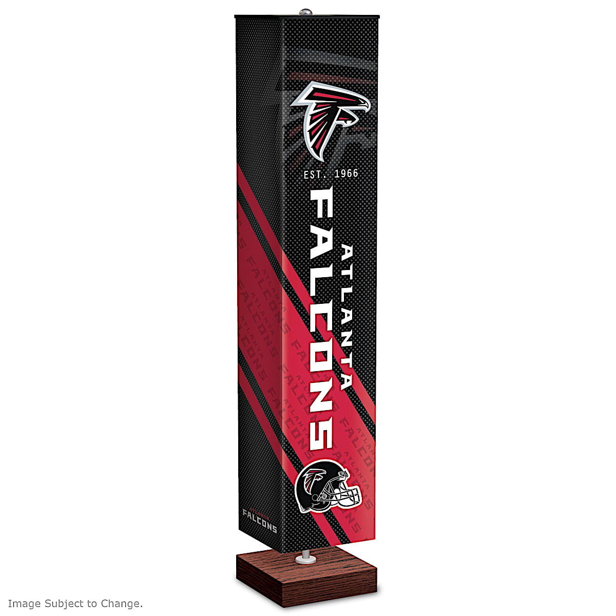 Atlanta Falcons NFL Floor Lamp With Foot Pedal Switch
