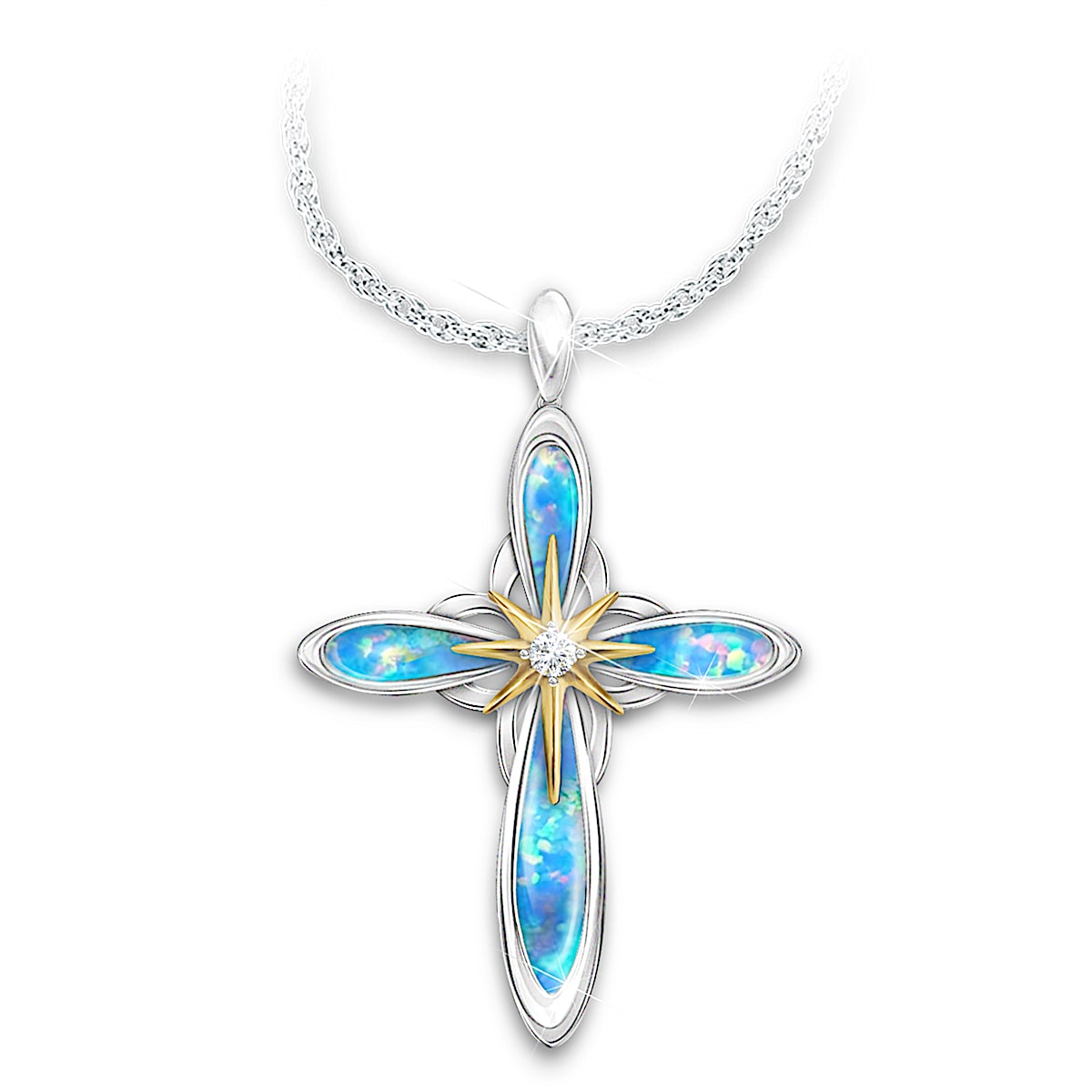 Diamond-Cross-Necklace-With- Diamond-Cross-Necklace-With-