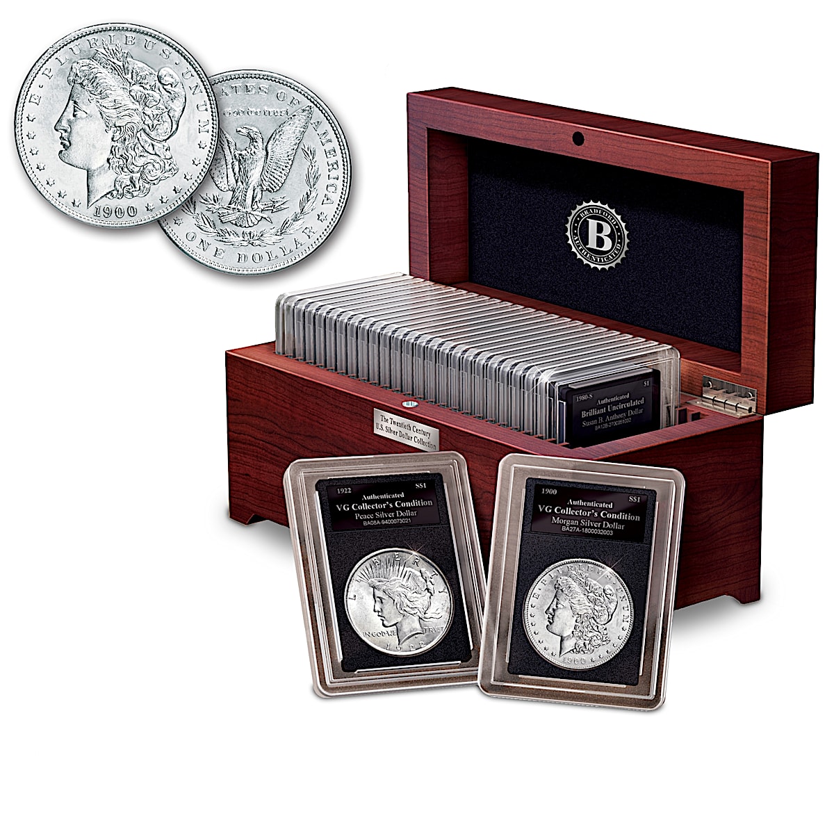 Complete 20th Century U.S. Silver Dollar Coin Collection