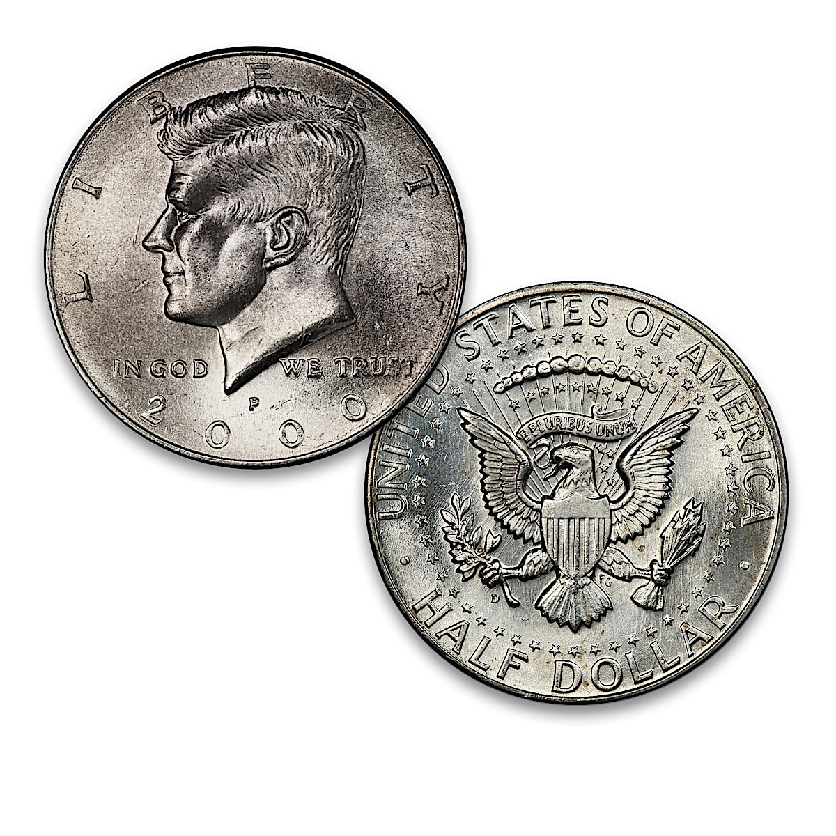 Complete 20th Century Silver John F. Kennedy Half Dollar Coin ...