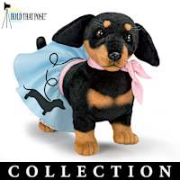 Posable Plush Dachshund For Ages 6+ With Accessories Including Boss Bun ...
