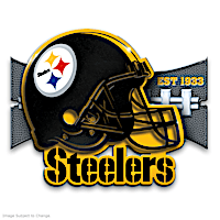 Pittsburgh Steelers Illuminated NFL Wall Decor Featuring A 3D Metal ...