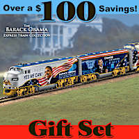 The Movement For Change Express: Collectible Barack Obama Train Set
