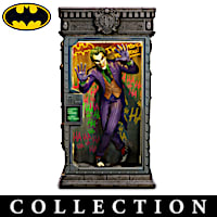 Illuminated ARKHAM ASYLUM Cell Block Sculpture Collection Featuring THE ...