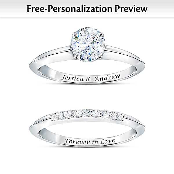 Bradford exchange diamond rings store